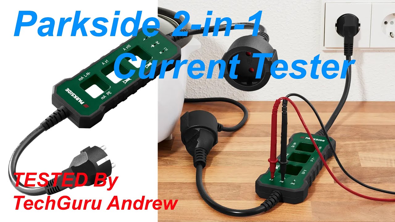Parkside 2 in 1 Current Tester PSMA 300 A1