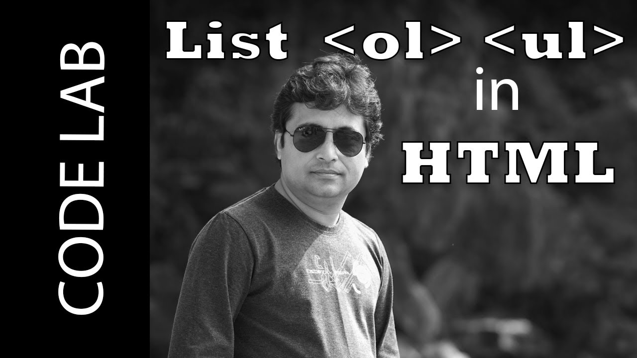 Html in bangla | ordered List and unordered List  | Code Lab