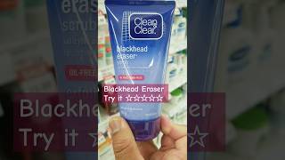 Clean & Clear | Blackhead Eraser |  #cleanandclear #scrub #blackhead