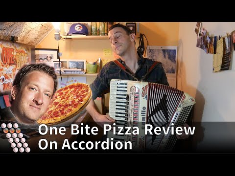 One Bite Pizza Review Theme Song - Barstool Sports On Accordion