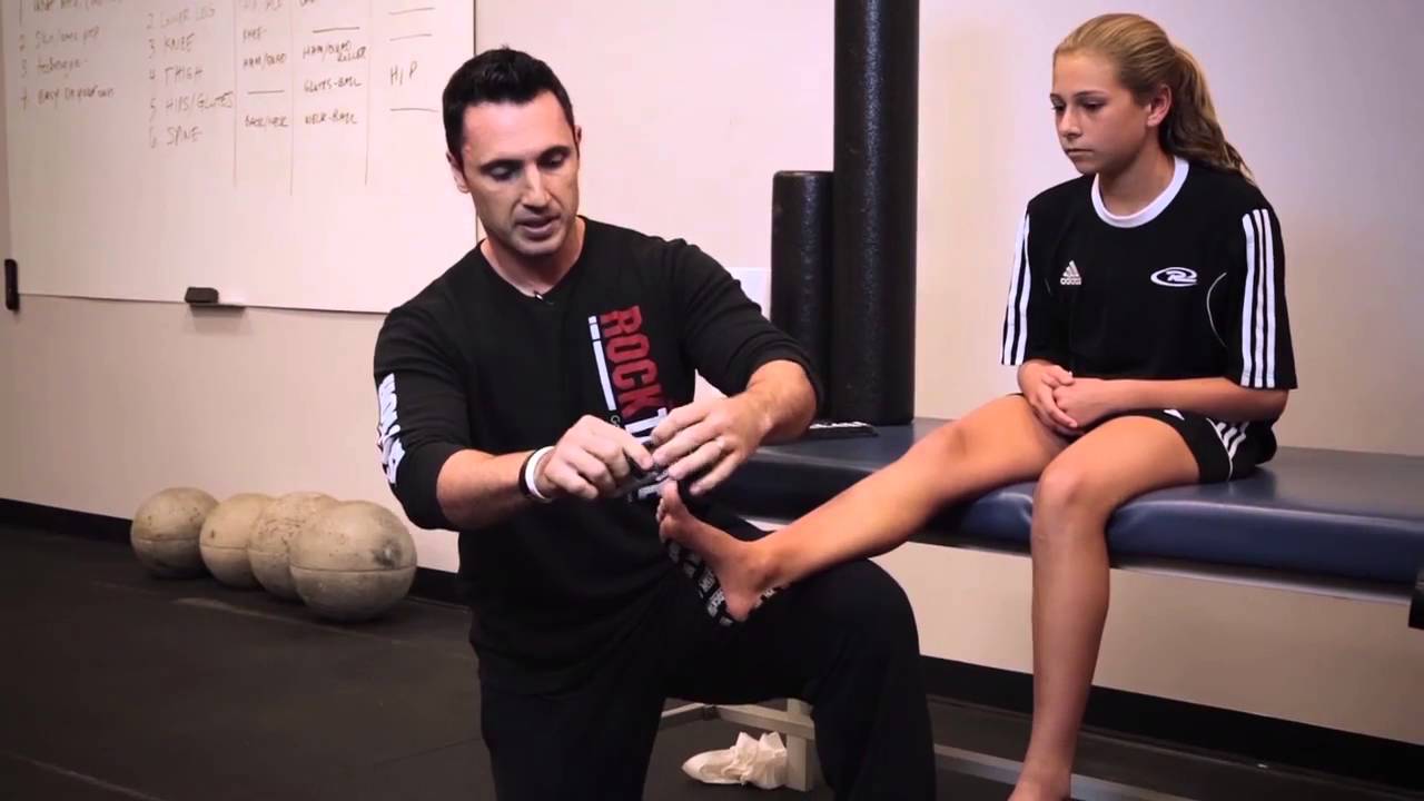 Rocktape - Kinesiology Tape Instructions - Foot and Calf