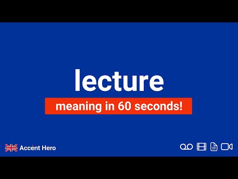 LECTURE - Meaning and Pronunciation