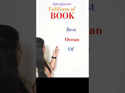 #fullform of book with Pritam mam @placeofmeraki #gk #shortvideo #shorts