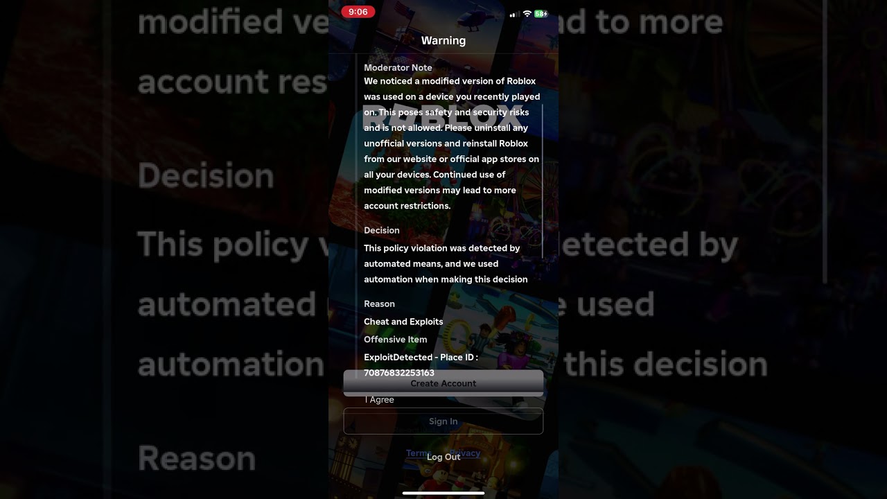 Can’t use bloxstrap to exploit anymore 😭 #roblox