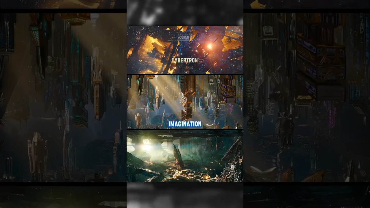 Cybertron in Bayverse Knigthverse and Transformers One #cybertron #transformers