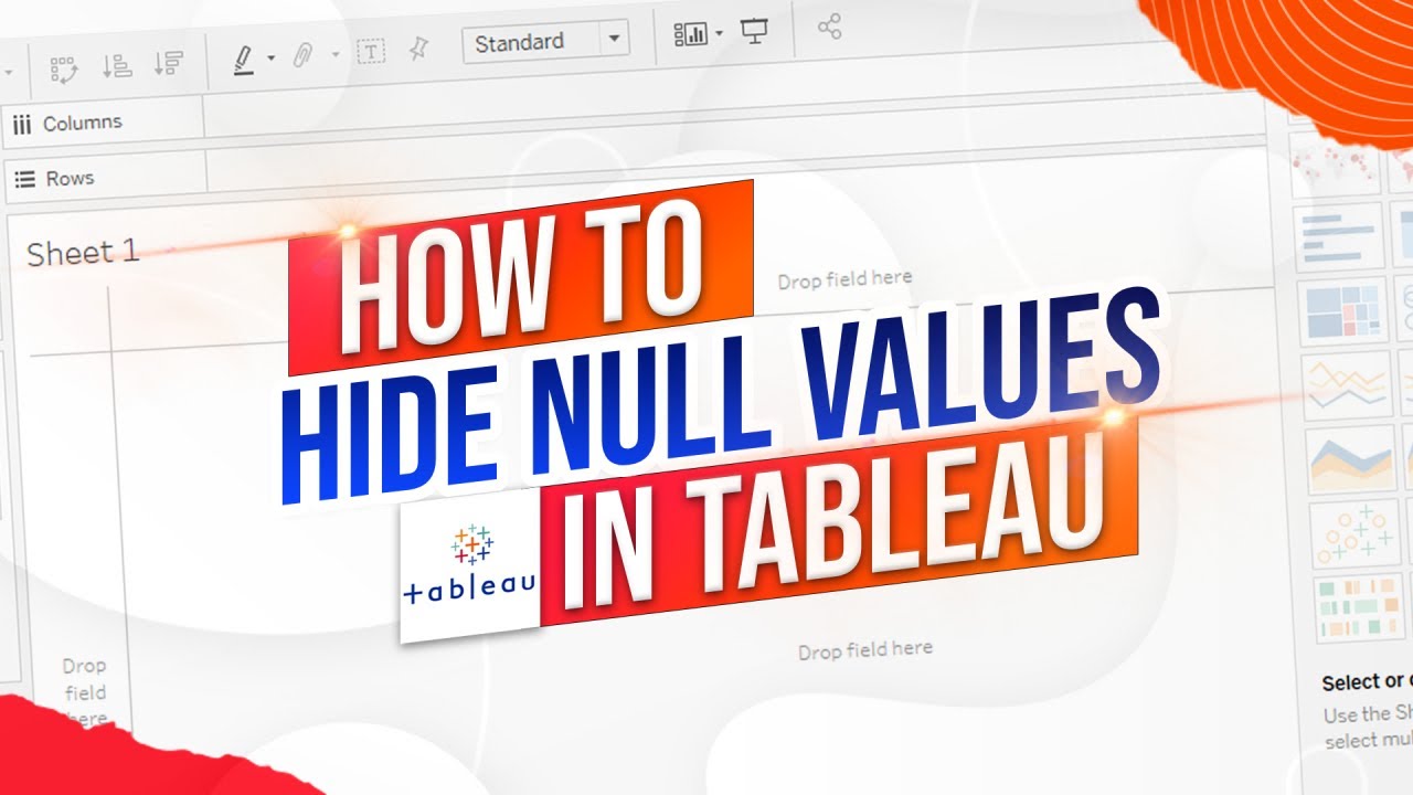 How to Exclude Null & NA values in Tableau Using Standard Filters & Sliders