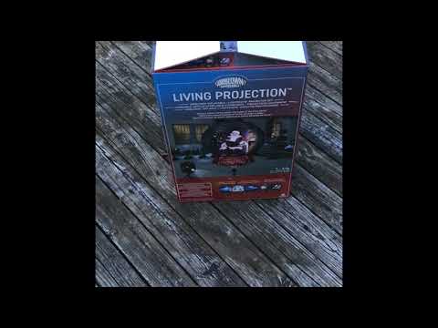 NEW FOR 2020, Living Projection, DELUXE SnowGlobe