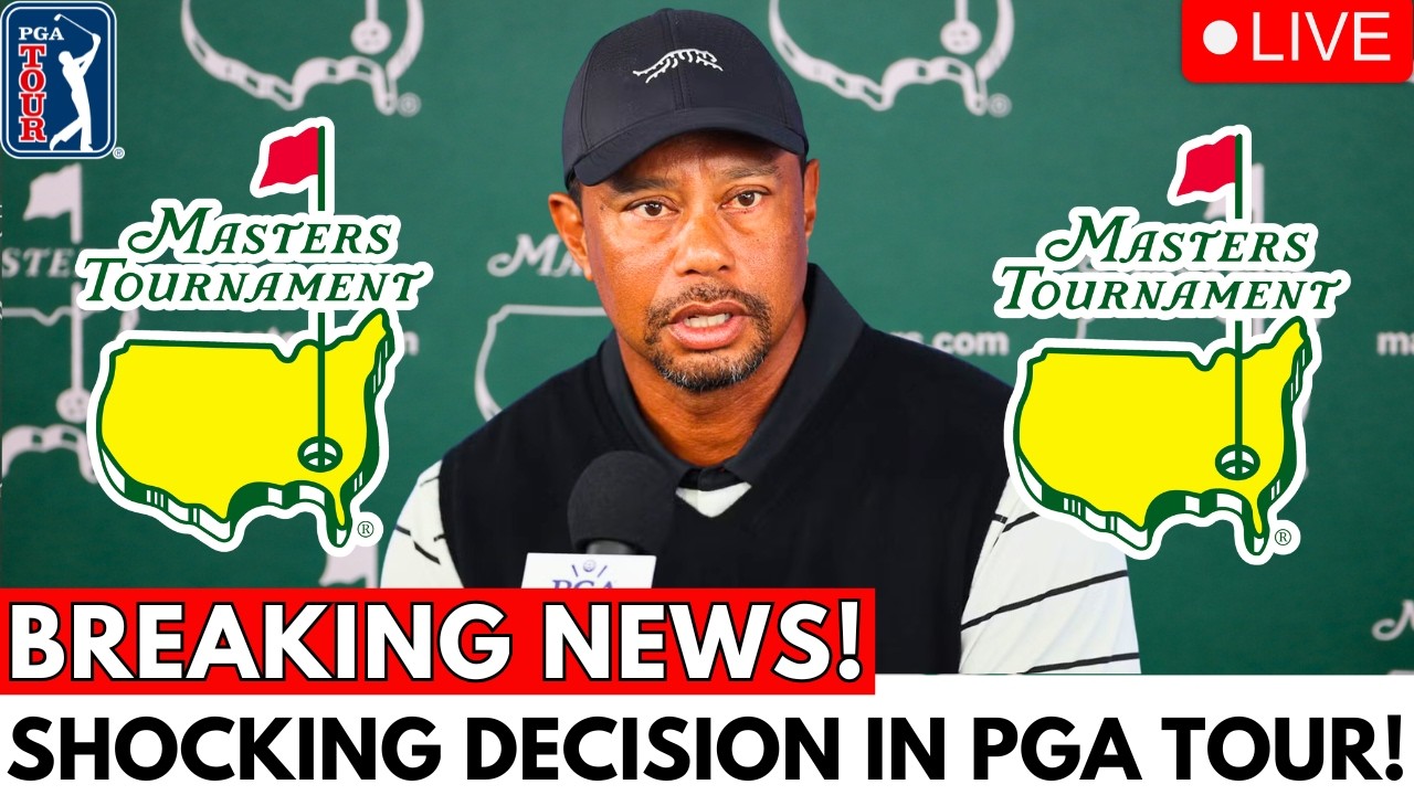 🚨 OMG! URGENT! TIGER WOODS JUST ANNOUNCED UNEXPECTED DECISION FOR THE MASTERS! FANS ARE SHOCKED!