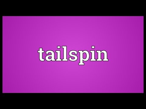 Tailspin Meaning