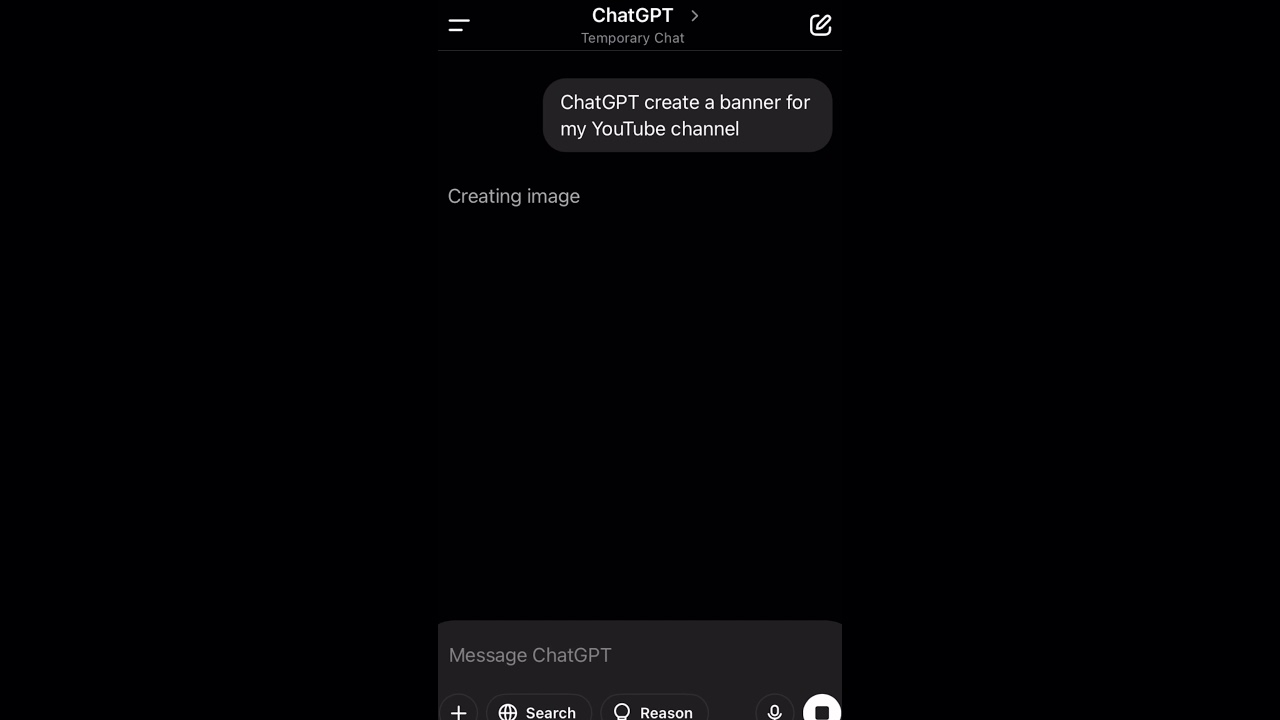 ChatGPT designed the banner for my channel