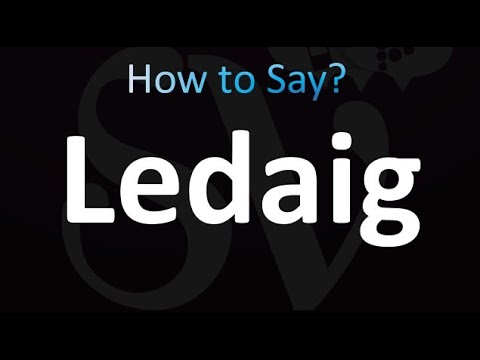 How to Pronounce Ledaig (correctly!)