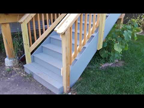 Timber Tech Low Maintenance Deck Design in Plainfield, Il