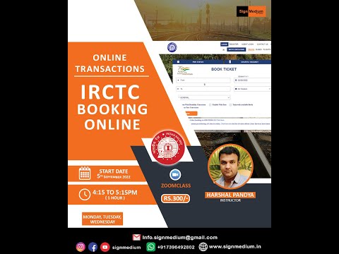 New Course: Railway Booking Online