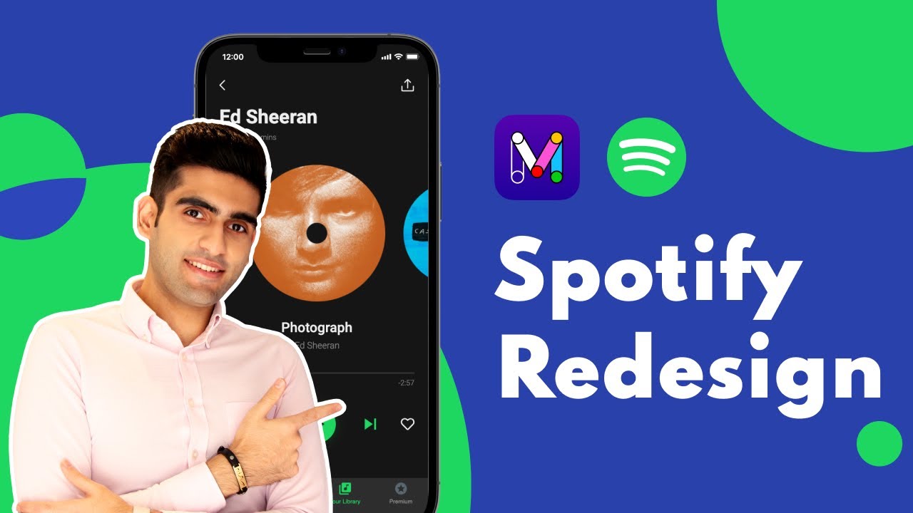 Spotify Redesign UI/UX (Ⅱ) | Spotify Player Playlist | Mockitt Redesign Tutorial