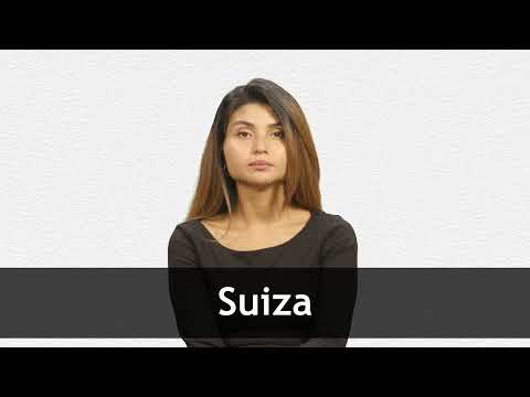 How to pronounce SUIZA in Latin American Spanish