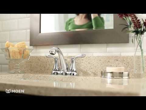 Varese™ Low Arc Centerset Bathroom Faucet | Moen Features Spotlight