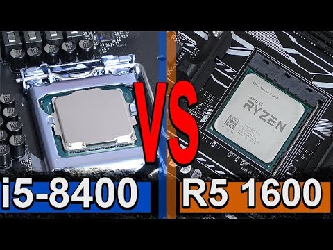 i5-8400 Coffee Lake vs Ryzen 5 1600 -- What's Better?