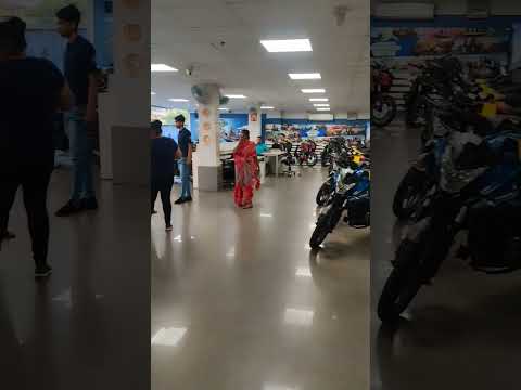 Bajaj Showroom With All Bike Collection