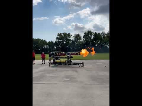 V1 Buzz Bomb Argus Pulse Jet Demonstration | Military Aviation Museum
