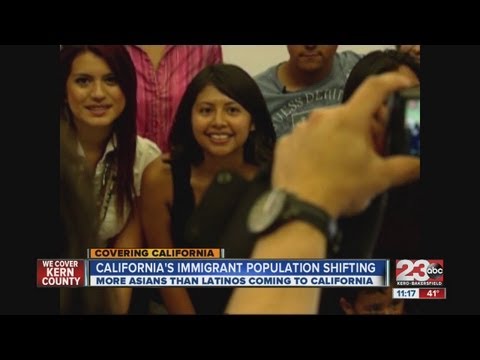 California's Immigrant population shifting