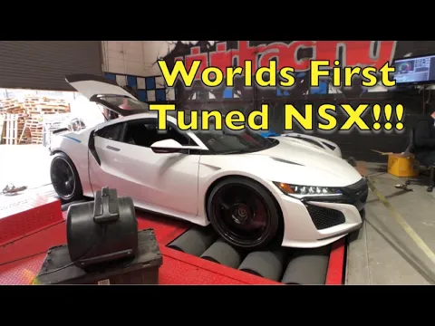 World's First Tuned Acura NSX Has 650 HP, Screams On Dyno - autoevolution