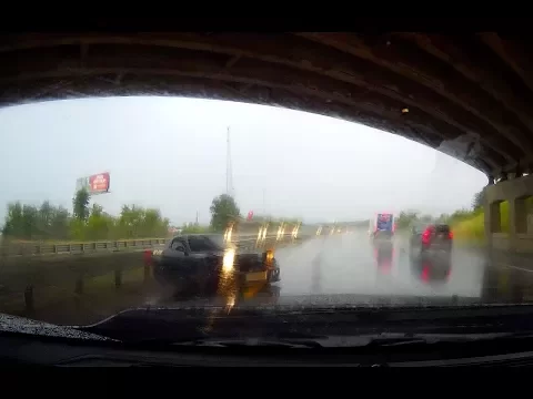 World Record Mazda RX-7 Crashes after YouTuber Drives on Drag Radials ...