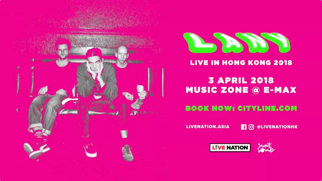 LANY Tickets, Tour and Concert Dates – www.livenation.hk