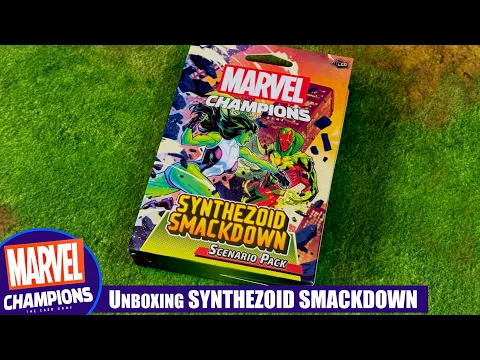 Marvel Champions SYNTHEZOID SMACKDOWN Scenario Pack Unboxing | Fantasy ...