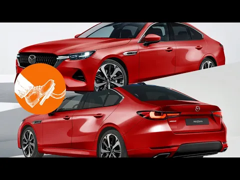 2025 Mazda6 Sedan Speculatively Rendered, Next Generation May Go RWD ...