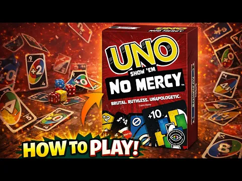 How to Play Uno: No Mercy | Beginner Guide & Rules Explained | Board ...