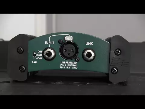 BSS AR-133 Active DI Box | Rugged construction and clear tone.