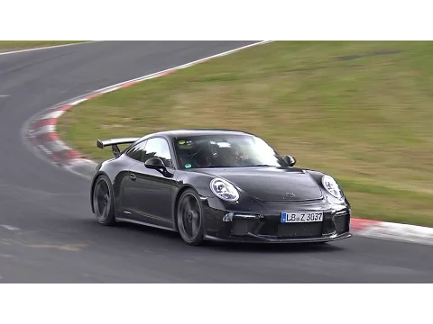 2017 Porsche 911 GT3 Facelift Screams at 8,000 RPM during Blitz ...