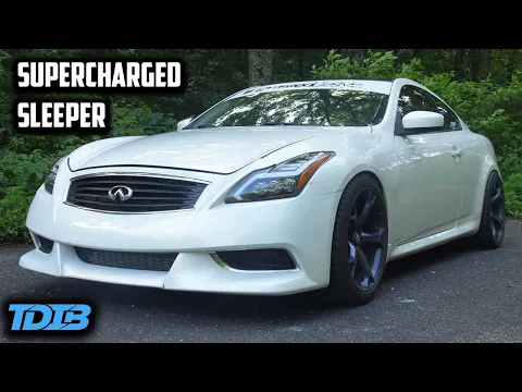This 560-HP Infiniti G37 With a Supercharger Kit Is Like the 370Z in a Tuxedo - autoevolution
