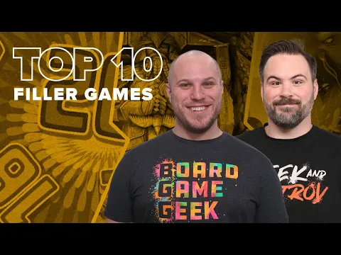 Top 10 Filler Games | Board Game Videos