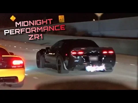 1,000 HP Corvette Z06 Drag Races Modded ZR1, Street Fight Is Lit ...