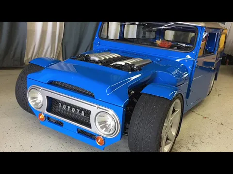 "Voodoo Cruiser" Toyota FJ40 Hot Rod Has BMW V12 Engine - autoevolution