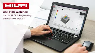 Profis Engineering voor starters - Ask HILTI