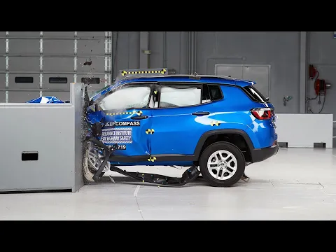 IIHS Crash Test: 2017 Jeep Compass Fails To Earn Top Safety Pick+ ...