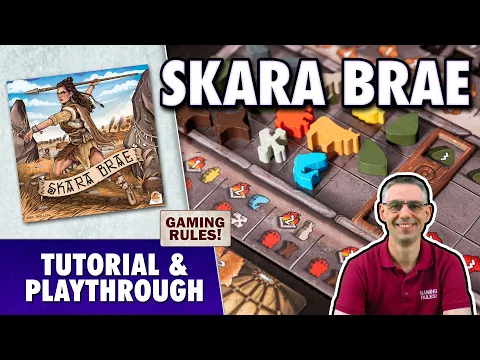 Skara Brae - Tutorial & Playthrough | Board Game Videos