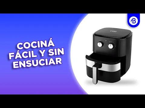 Freidora Eléctrica De Aire Gadnic 8067 6.5L 1700W | Bidcom