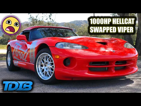 The Cheapest Dodge Viper in the U.S. Got a 1,000-HP Hellcat Redeye HEMI ...