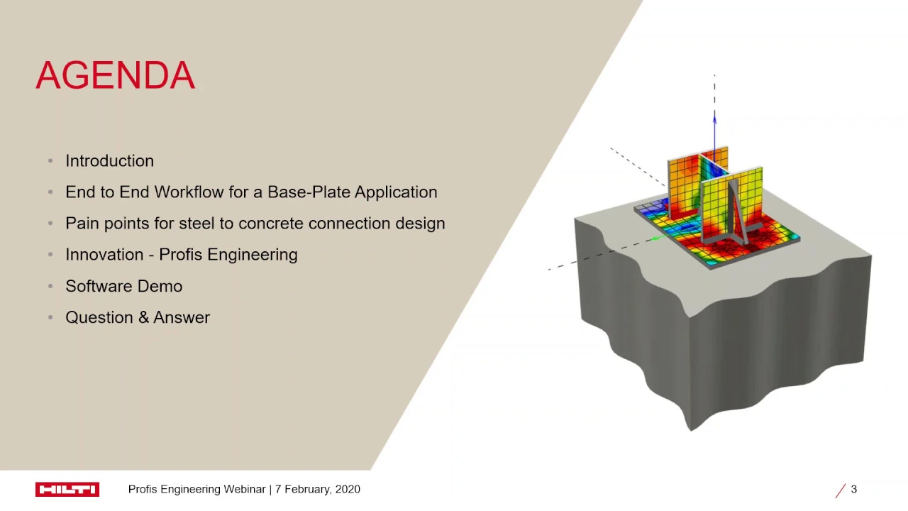 Profis Engineering 101: Complete Connection Design for Steel t... Profis Engineering 101: Complete Connection Design for Steel t...