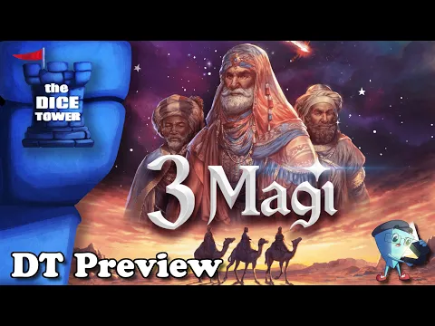 3 MAGI - DT Preview with Mark Streed | Board Game Videos