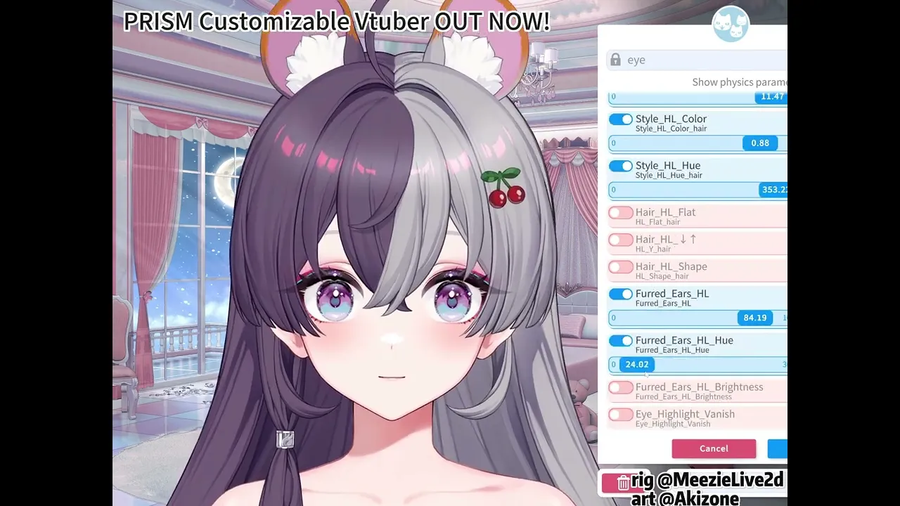PRISM Customizable Vtuber Model | VGen
