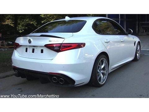 Alfa Romeo Giulia QV Cold Engine Start Reveals Maserati-Like Exhaust ...