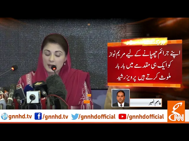 Maryam Nawaz will appear before court, says Pervaiz Rasheed | Siasat.pk ...