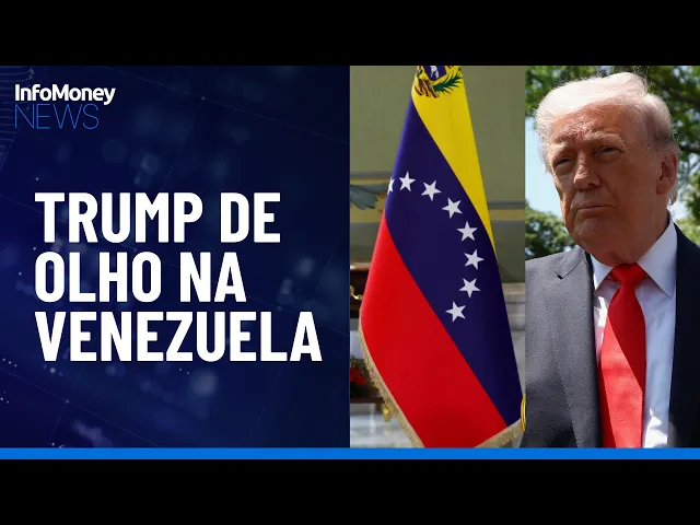Trump publica ilustração com mapa com a Venezuela como 51º estado dos EUA