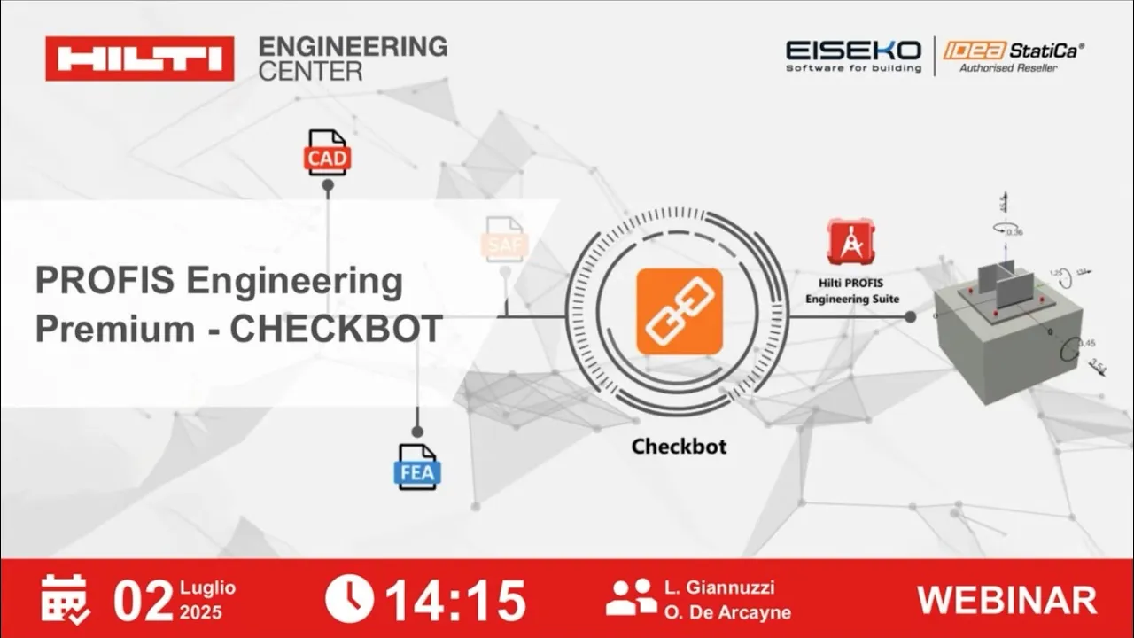 PROFIS ENGINEERING PREMIUM E IDEA STATICA CHECKBOT - Engineering Center