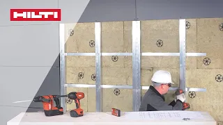 HOW TO: Hilti - MFT-FOX HI Ventilated Facade Installation Vide...