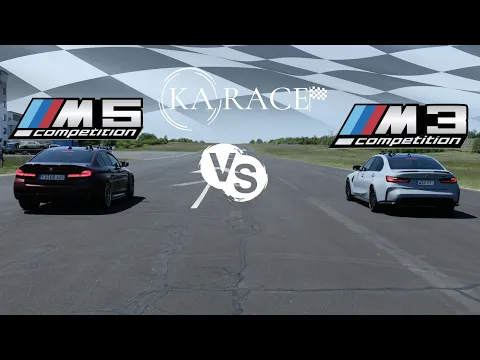 2023 BMW M3 Competition Drag Races M5 Competition, Puts Up a Good Fight ...